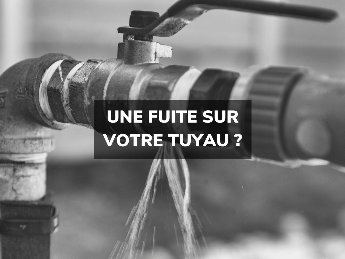 Réparation d'une Fuite d'eau sur un Tuyau | Astuce des Plombiers blicko